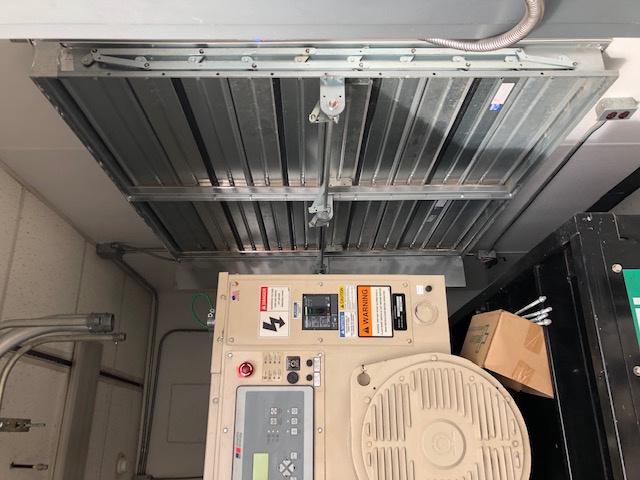 2000 11.5 x 30 Lightweight metal framed communication building with ...